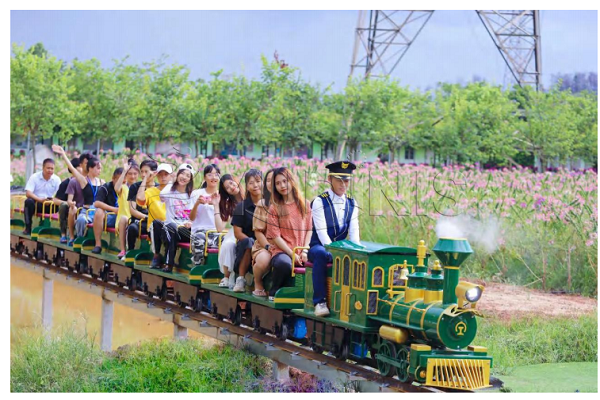 How to set up a backyard riding train | kids train ride | cheap