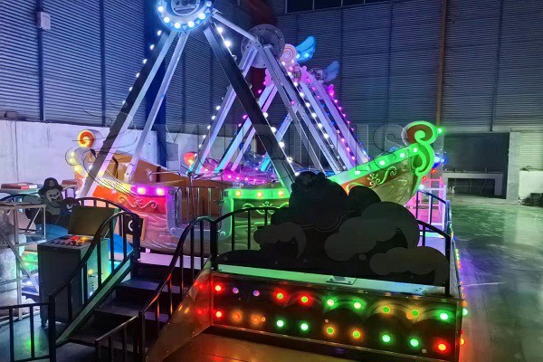 Pirate ship amusement park ride | 24 seats swinging boat